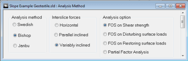 Slope | Slope Stability Analysis Software| Oasys