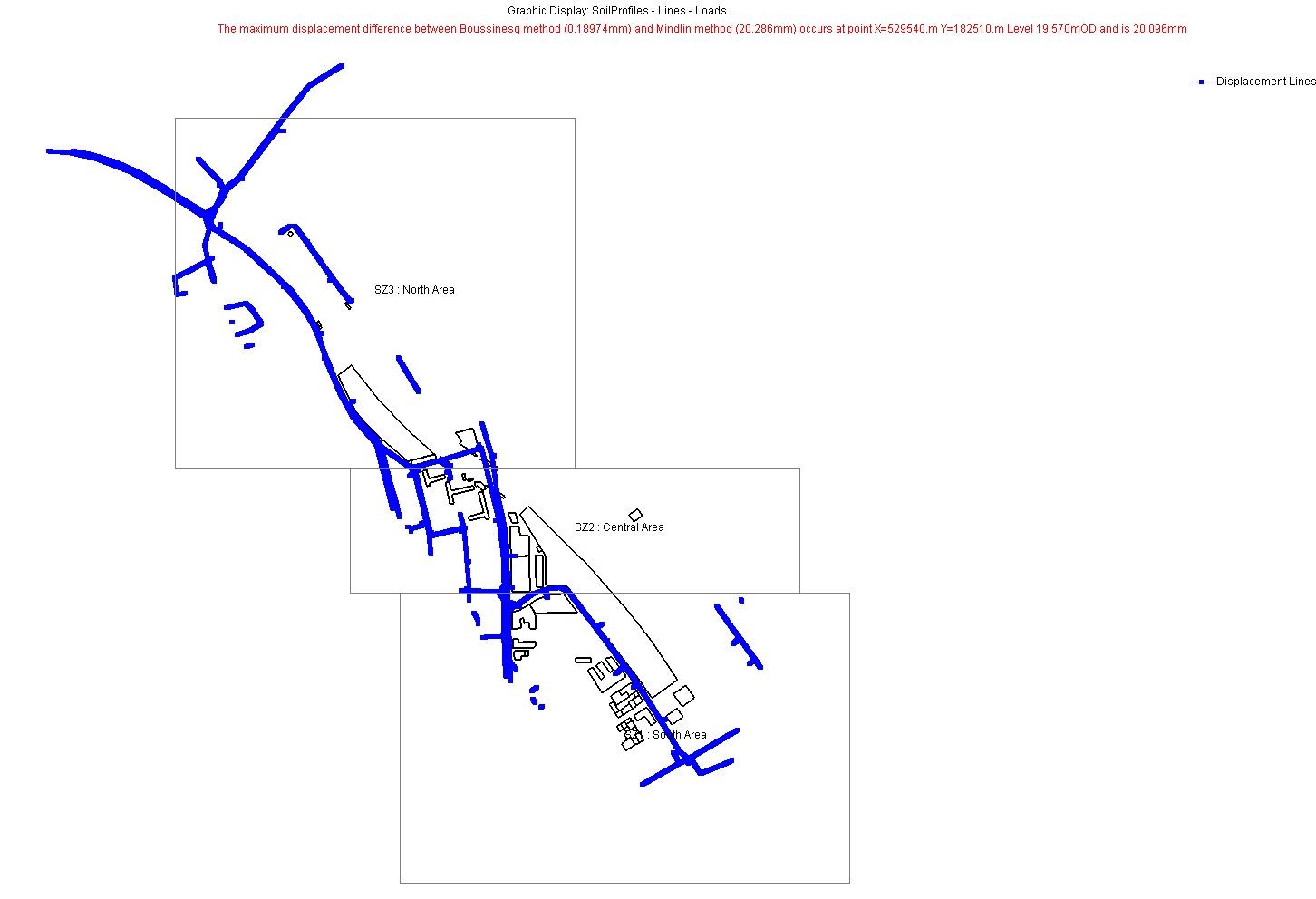 Settlement calculation and utility impact assessment - Oasys