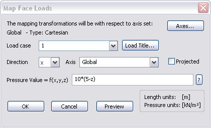 GSA – Mapping varying loads on 2D elements – Oasys