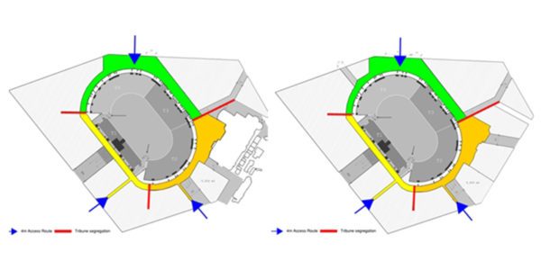 Stadium fire evacuation planning - Oasys