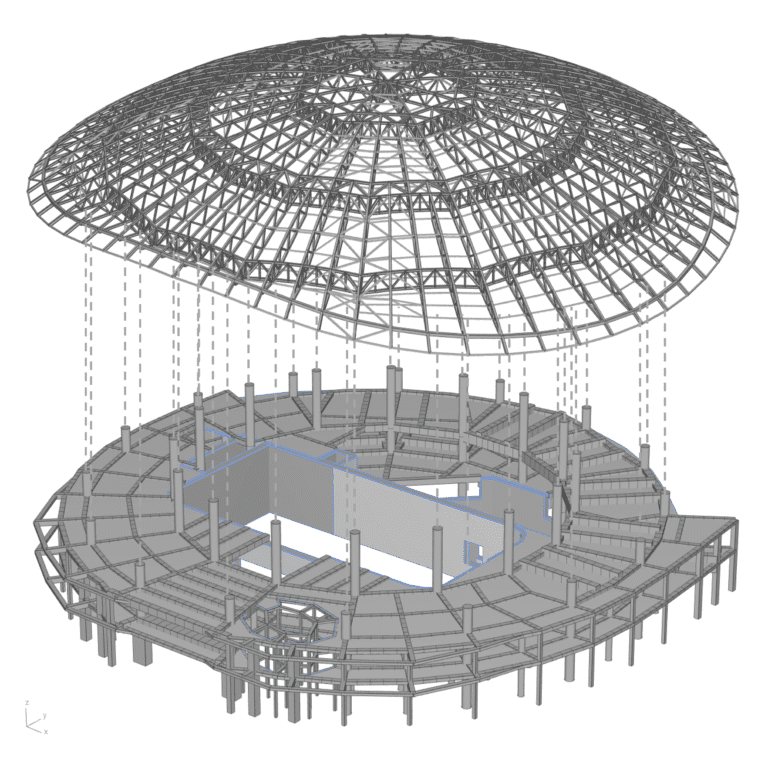 Design and analysis of the Sea Shell Aquarium roof using Oasys GSA - Oasys