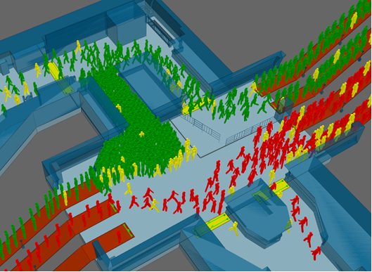The use of reality capture technology to develop pedestrian models using Oasys MassMotion - Oasys