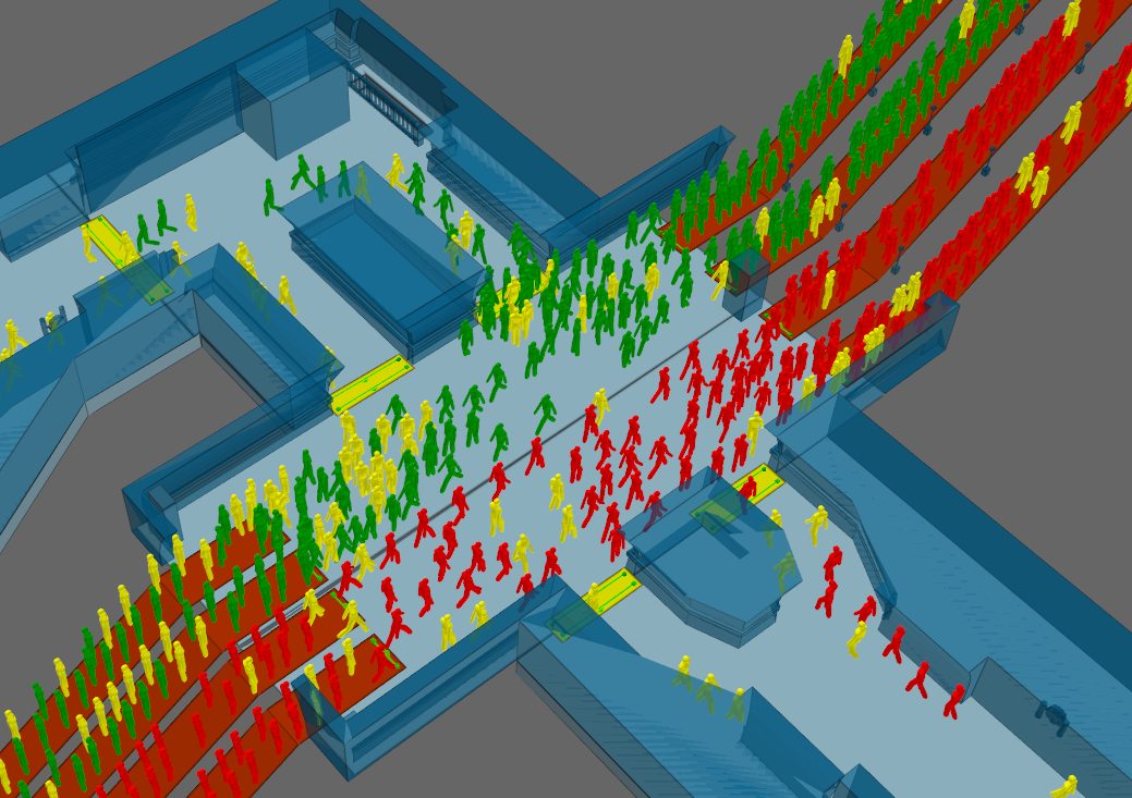 The use of reality capture technology to develop pedestrian models using Oasys MassMotion - Oasys